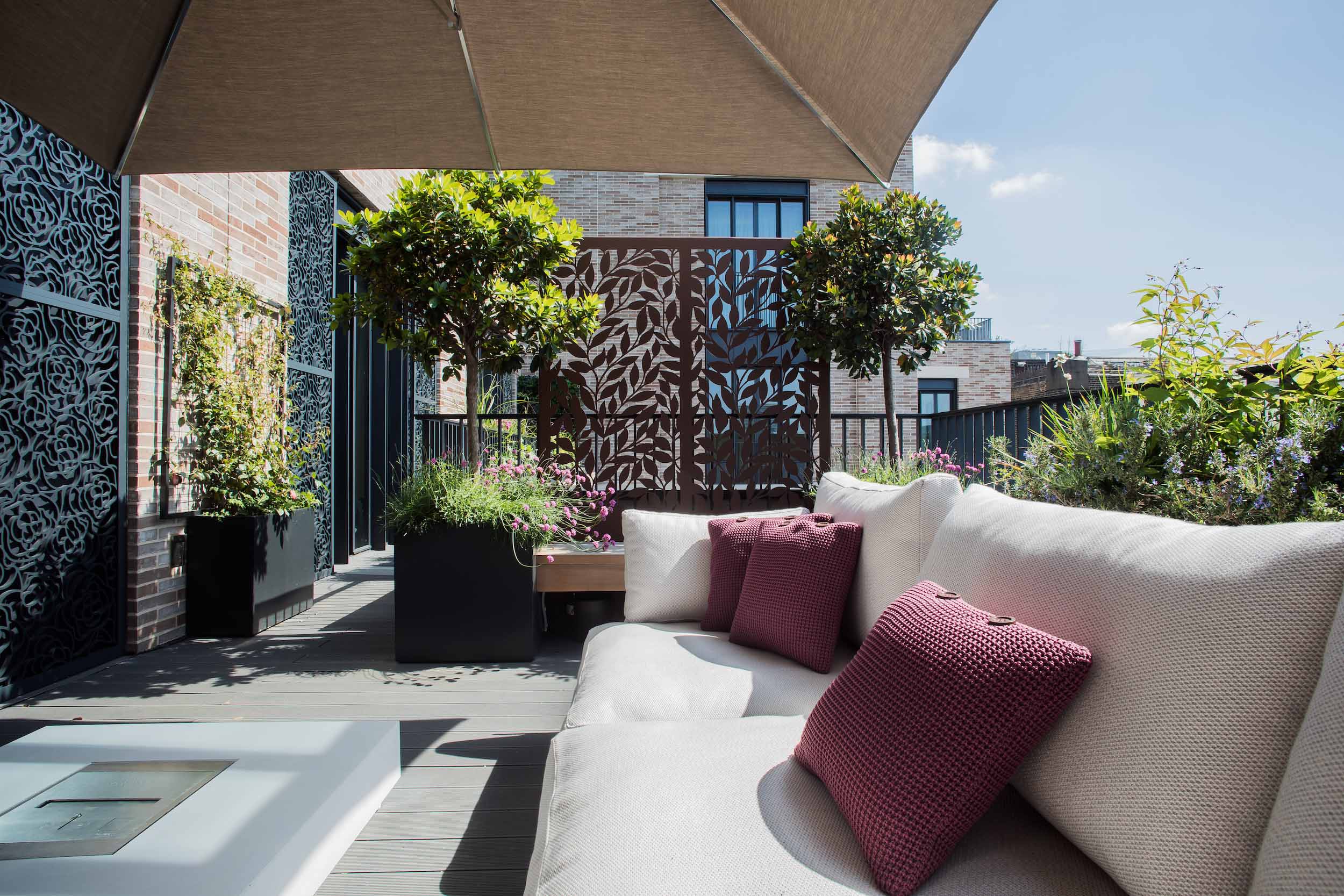 Luxurious Roof Terrace Design London Covent Garden Builders