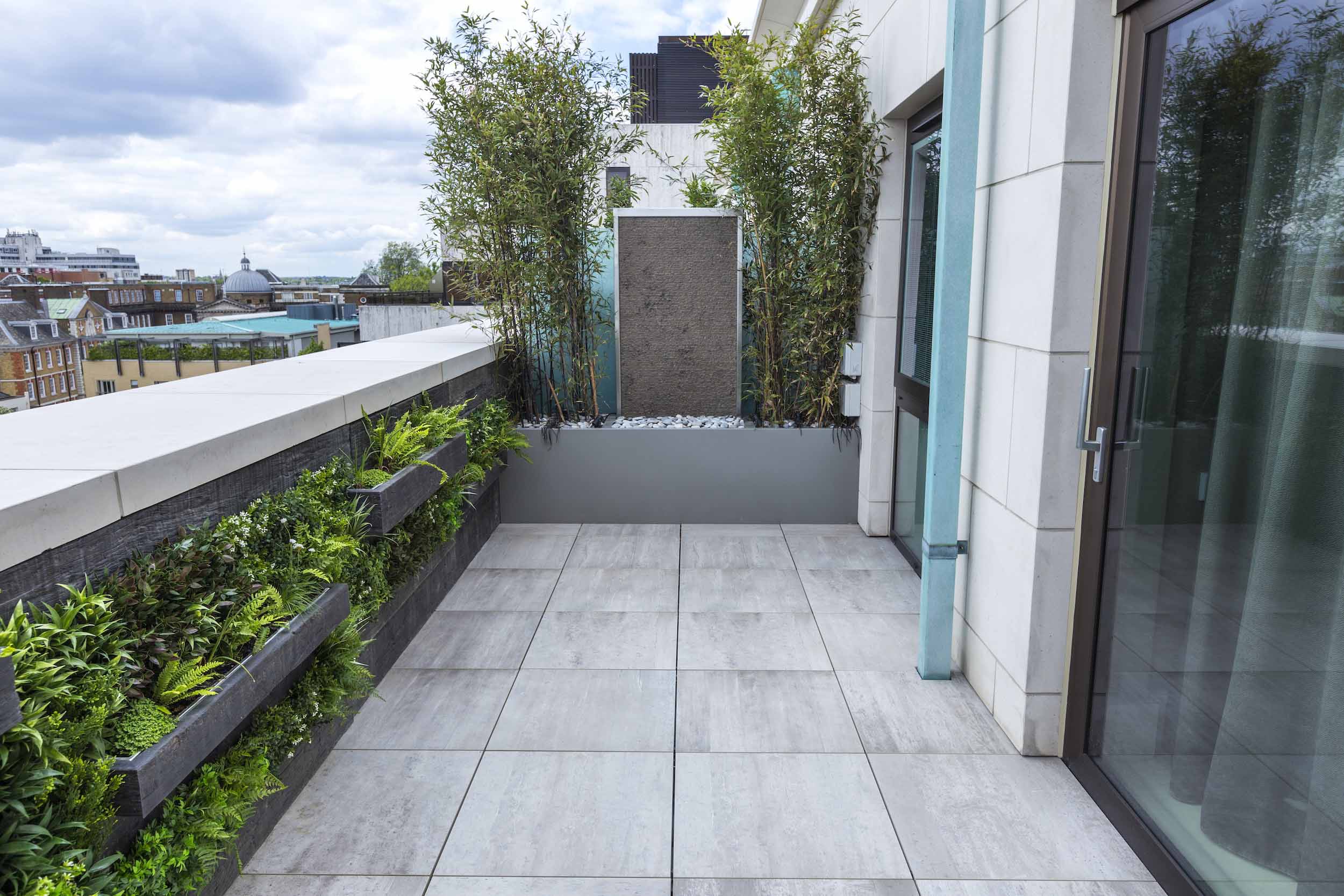 Roof Terrace Design St John's Wood London, By Garden Builders