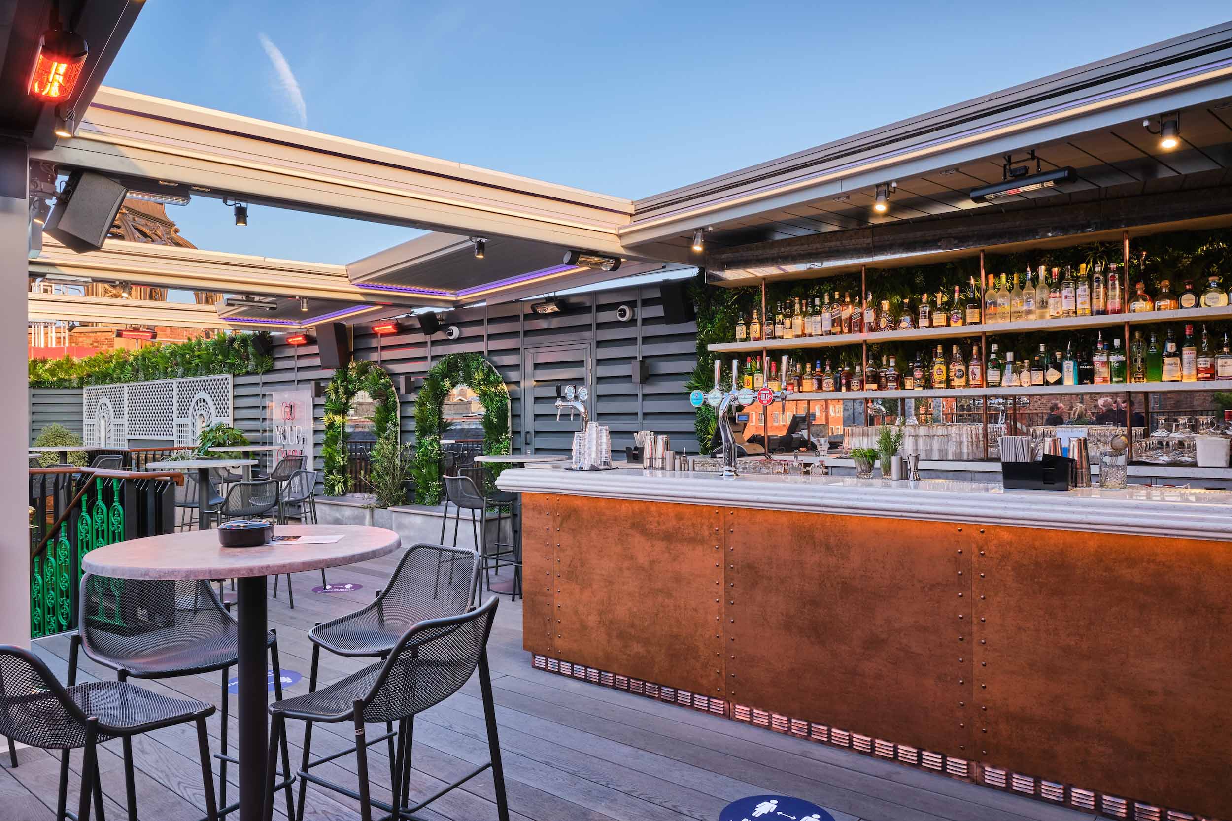 Commercial Landscaping Hospitality Roof Terrace Garden Design