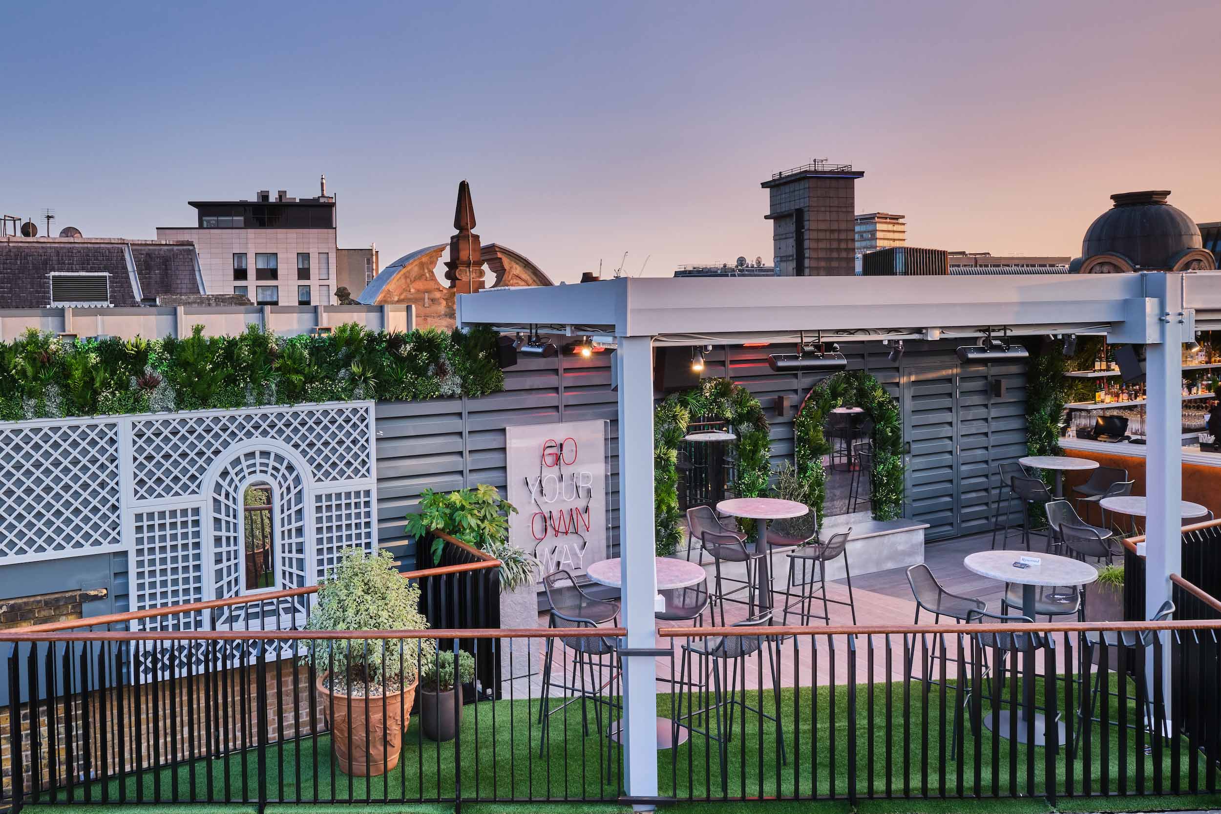 Commercial Landscaping Hospitality Roof Terrace Garden Design