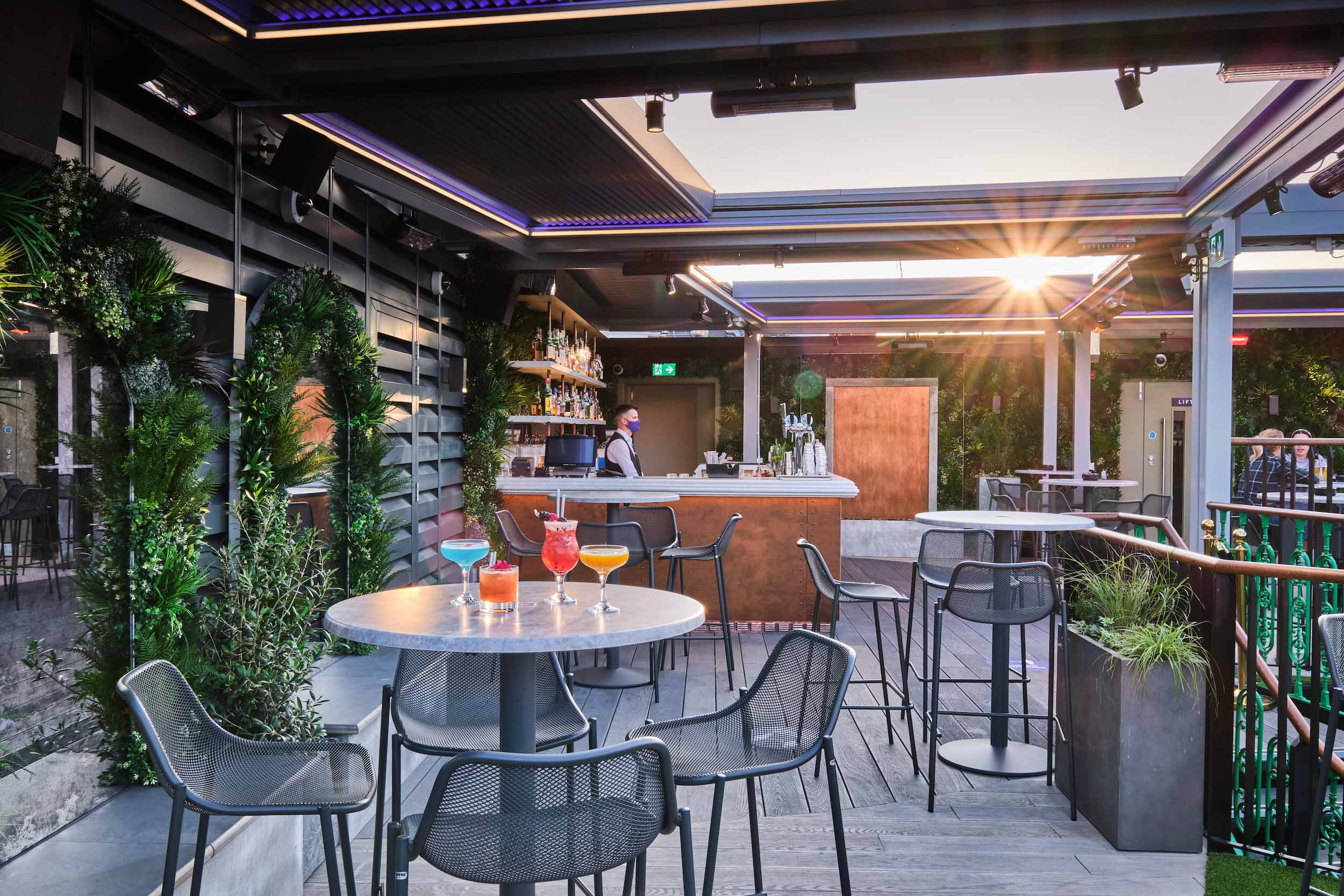 Commercial Landscaping Hospitality Roof Terrace Garden Design