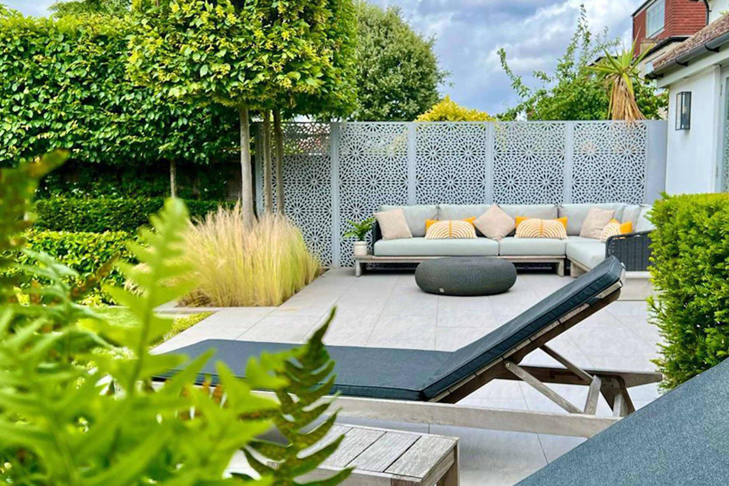 Garden Designer Wandsworth Urban Retreat Cube Planter Betulus