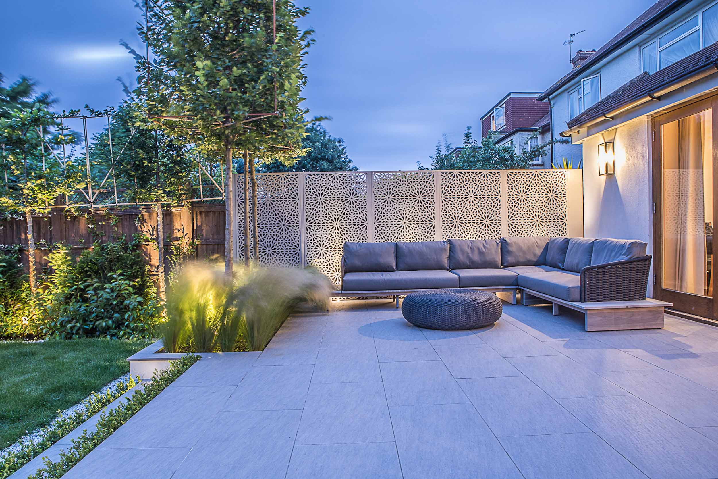 Garden Designer Wandsworth Urban Retreat Cube Planter Betulus