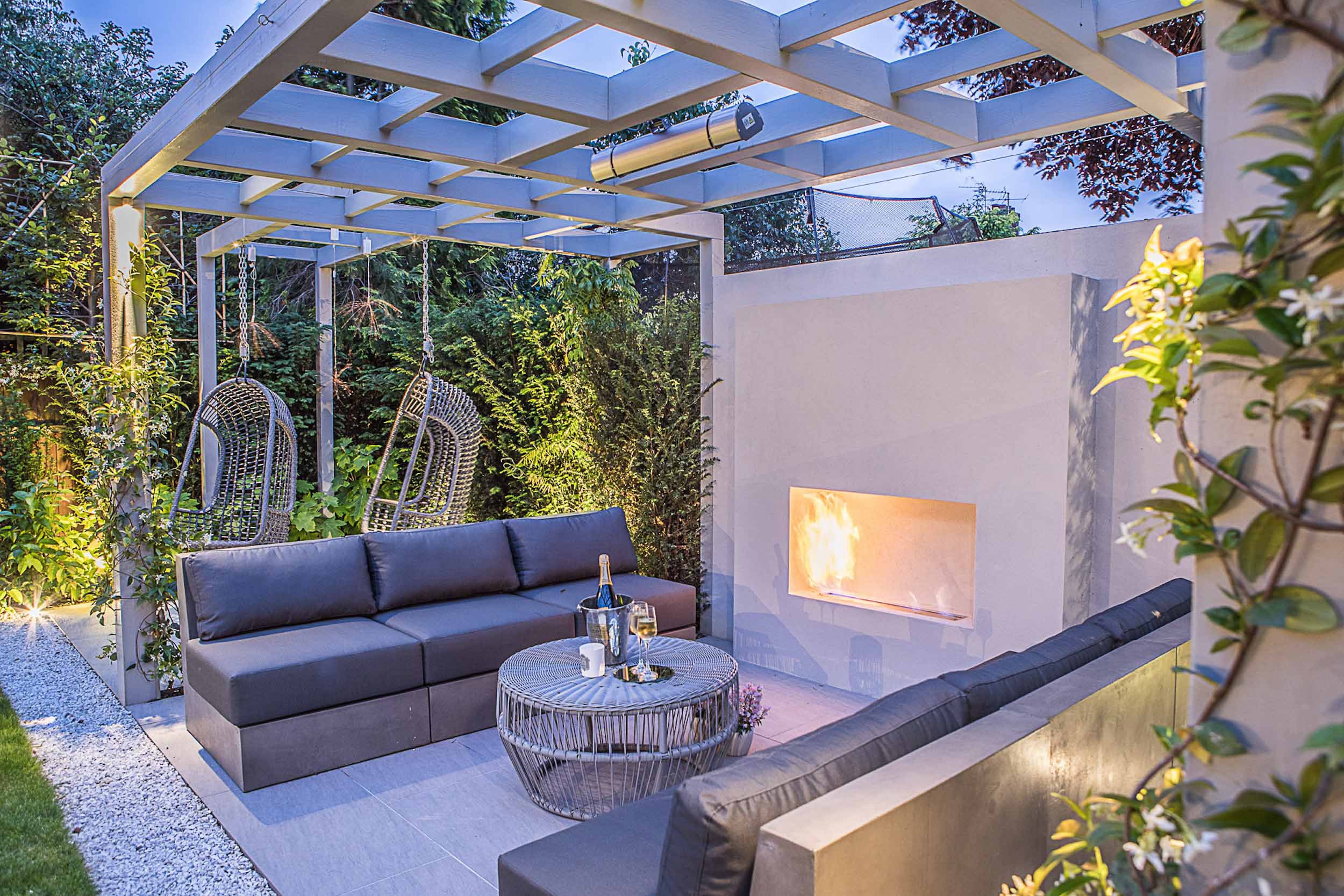 Garden Designer Wandsworth Urban Retreat Cube Planter Betulus