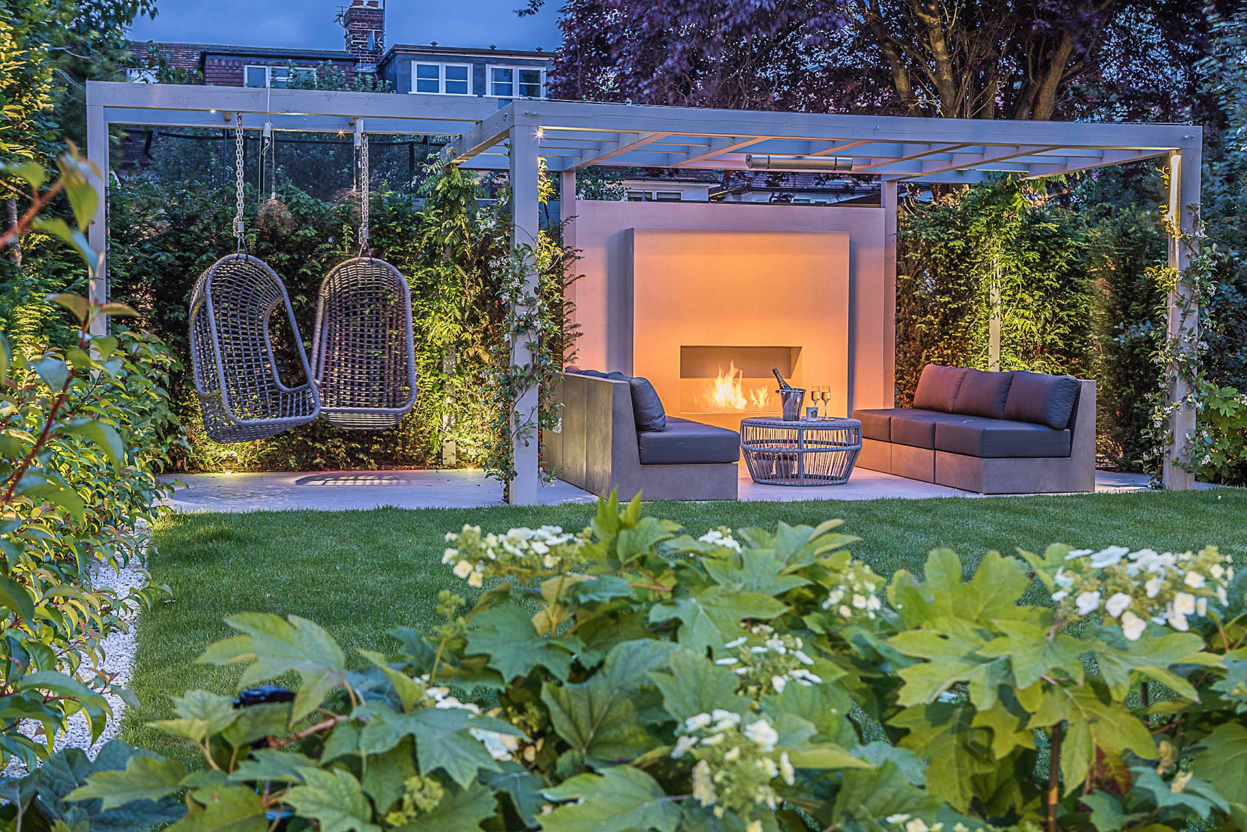 Garden Designer Wandsworth Urban Retreat Cube Planter Betulus