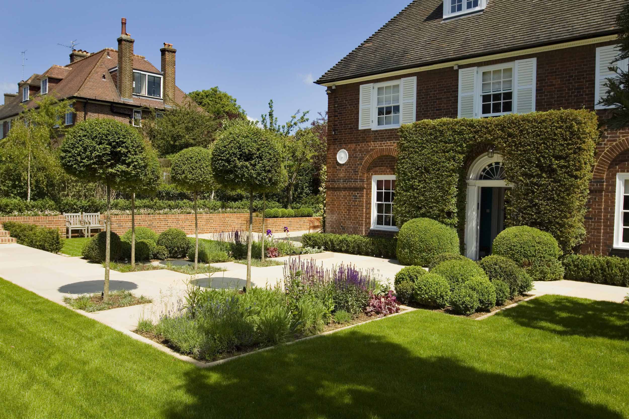 Stunning Suburban Garden Constructed Hampstead Design Lynne