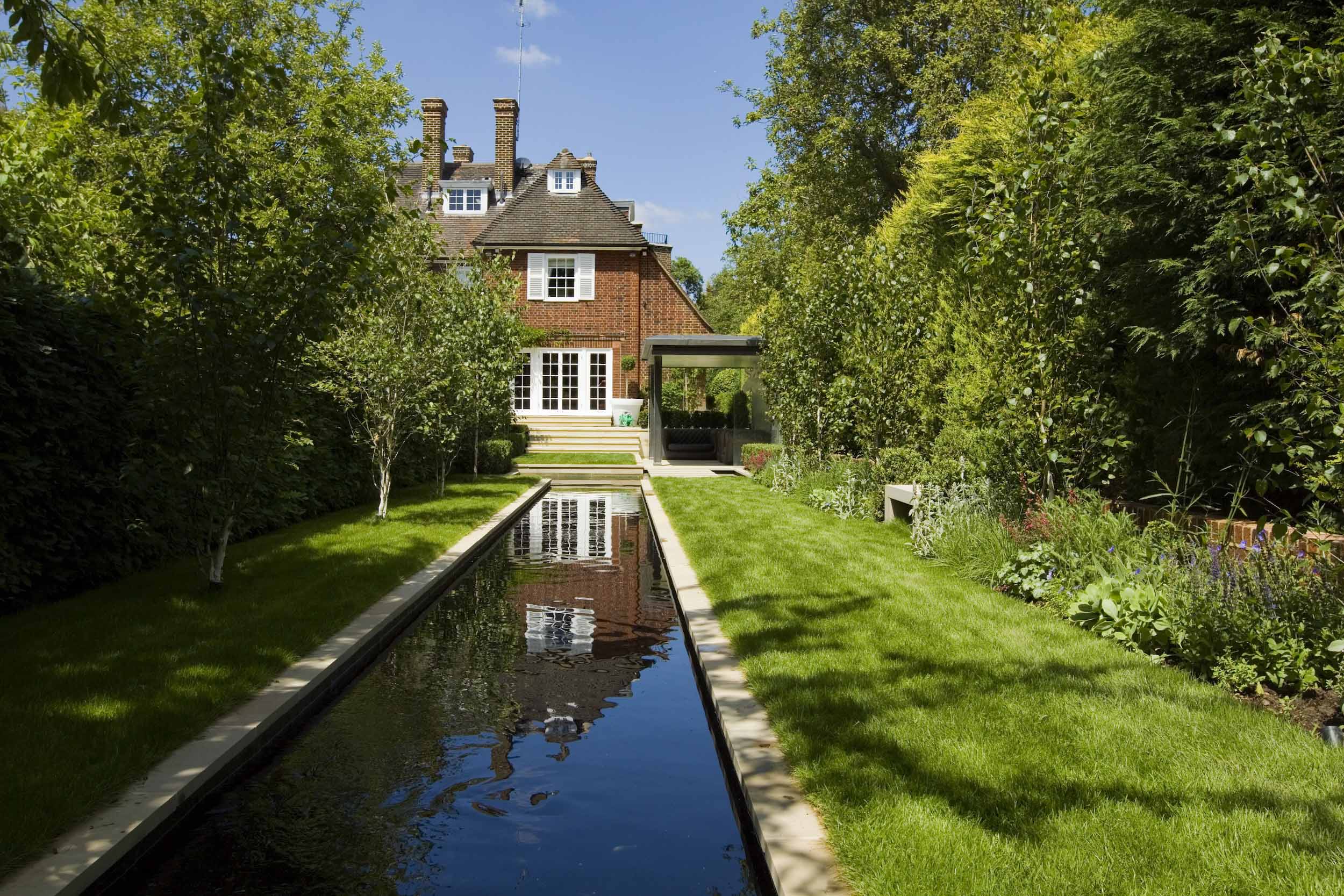 Stunning Suburban Garden Constructed Hampstead Design Lynne