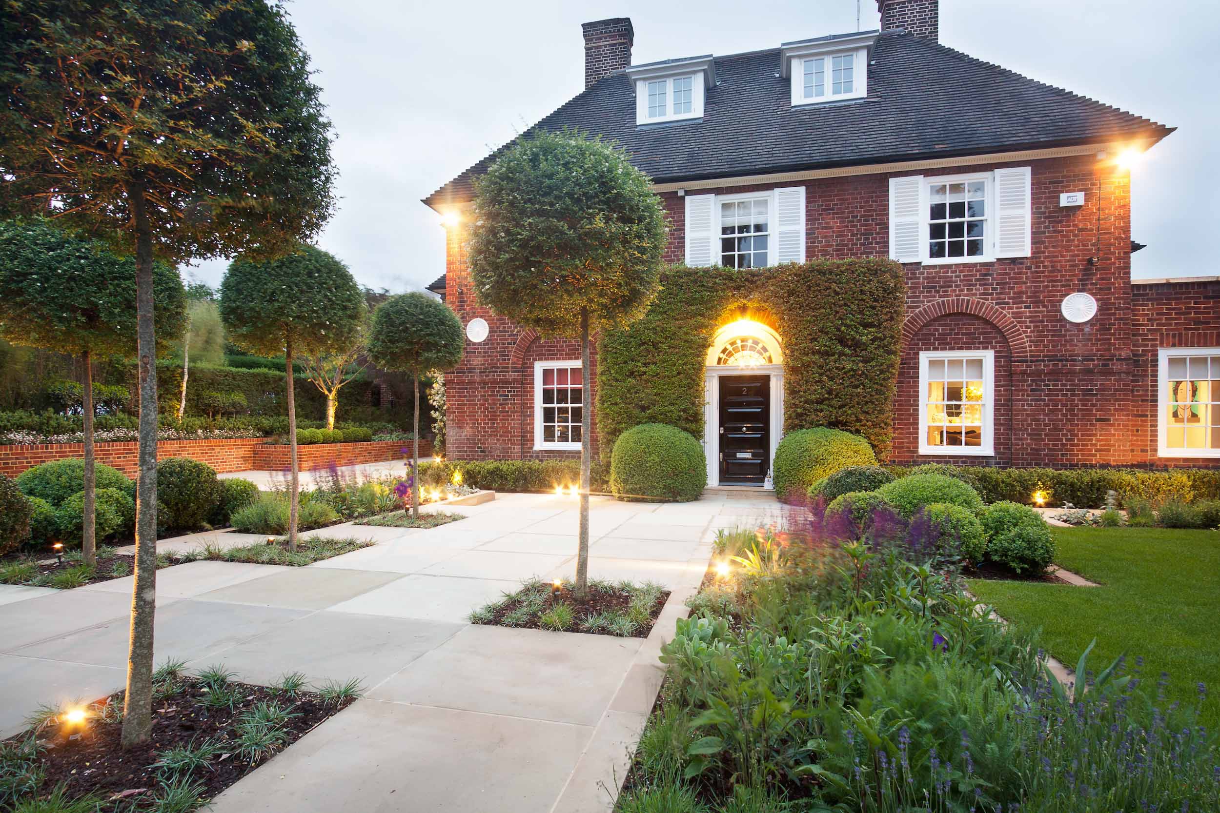 Stunning Suburban Garden Constructed Hampstead Design Lynne