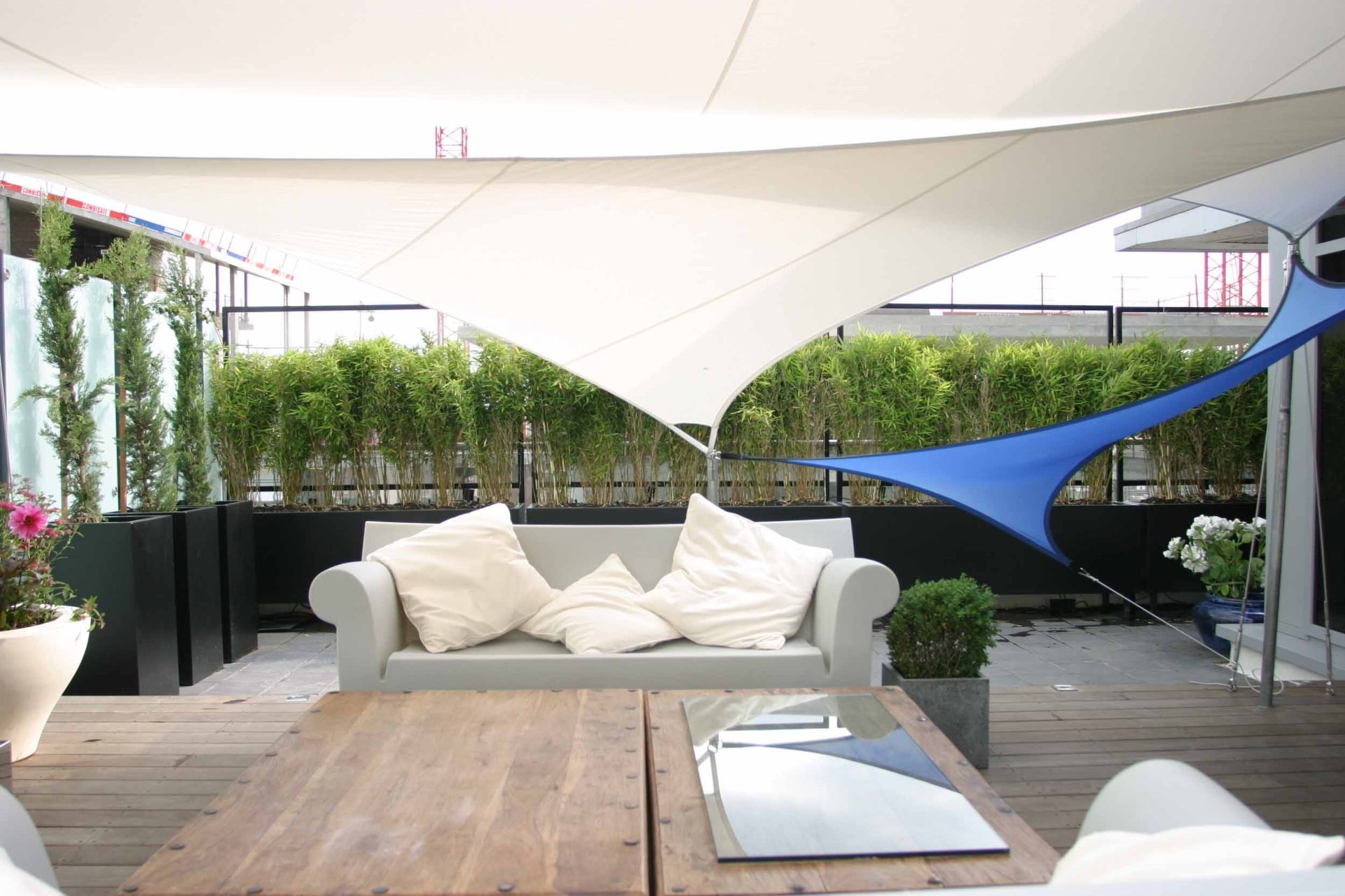 Multi Levelled Roof Garden Terrace Design Imperial Wharf Builders