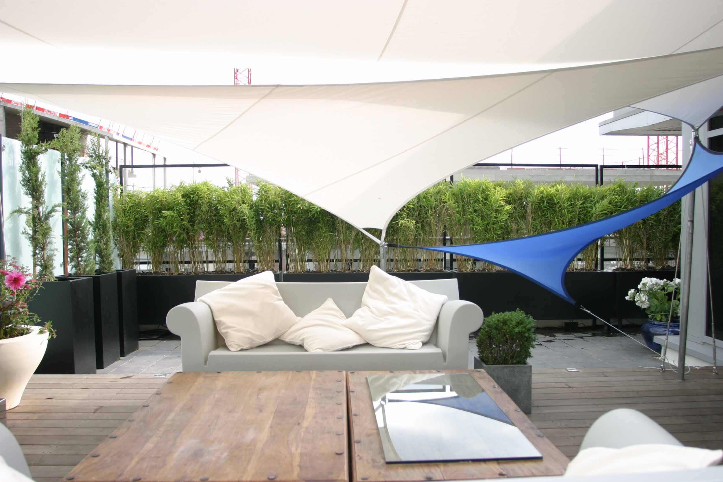Multi Levelled Roof Garden Terrace Design Imperial Wharf Builders