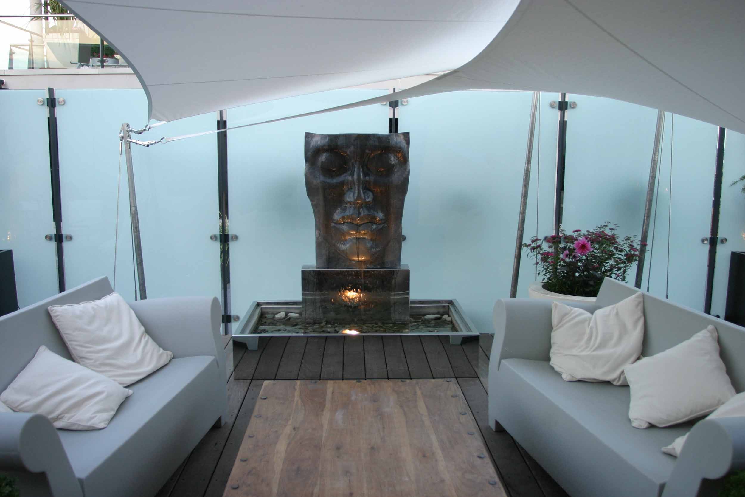 Multi Levelled Roof Garden Terrace Design Imperial Wharf Builders