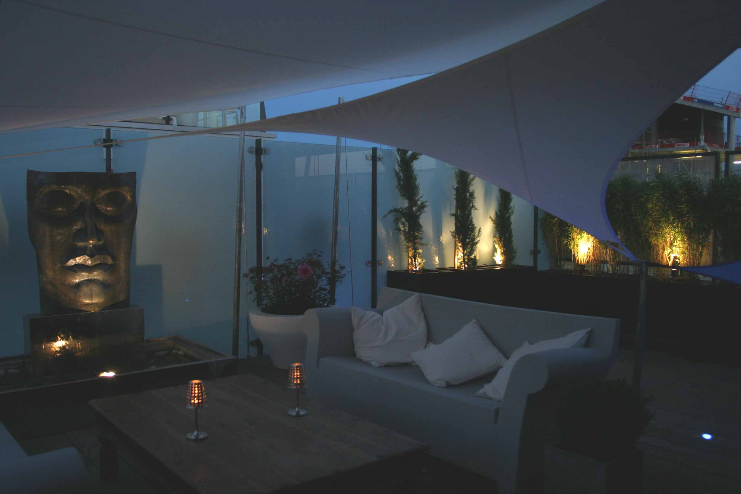 Multi Levelled Roof Garden Terrace Design Imperial Wharf Builders