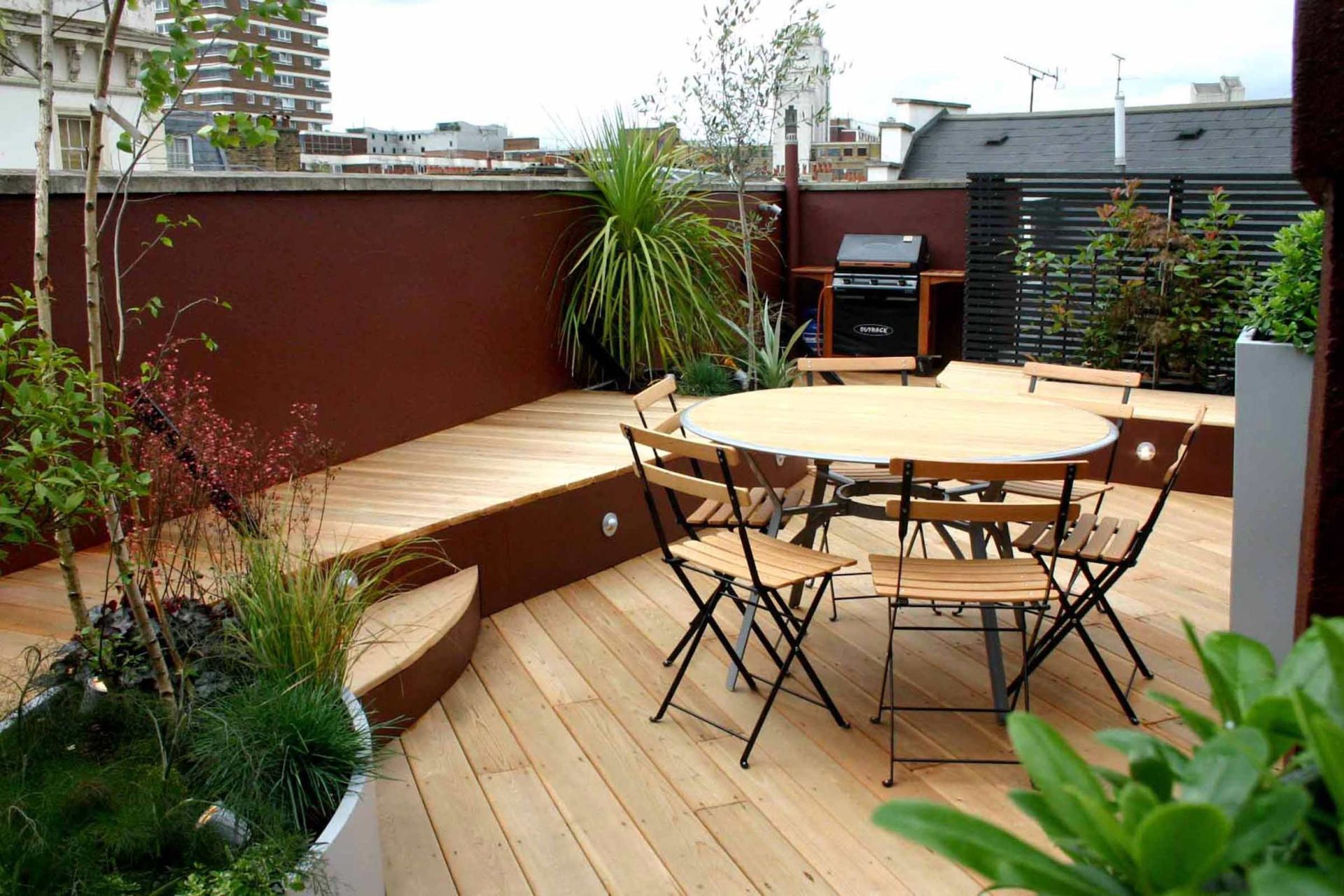 Stylish Seating Roof Terrace Pimlico Victoria SW1 Designs Striking