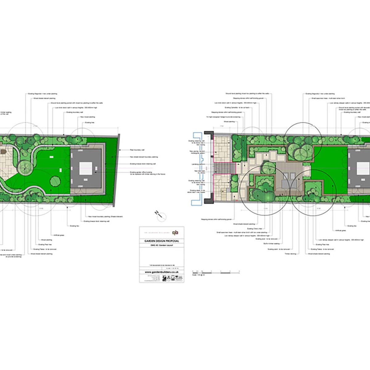 Landscape Design Drawing Guide Contractor And Consultants